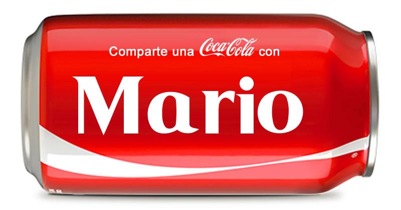 Mario ha compartido una Coca Cola con sus amigos - Comparte una con tu ...