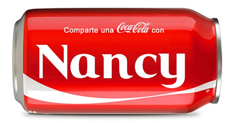 Nancy ha compartido una Coca Cola con sus amigos - Comparte una con tu ...
