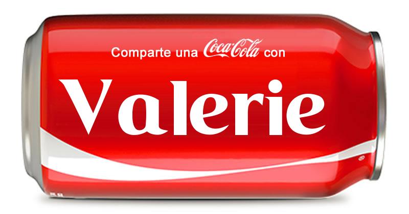 Valerie ha compartido una Coca Cola con sus amigos - Comparte una con ...